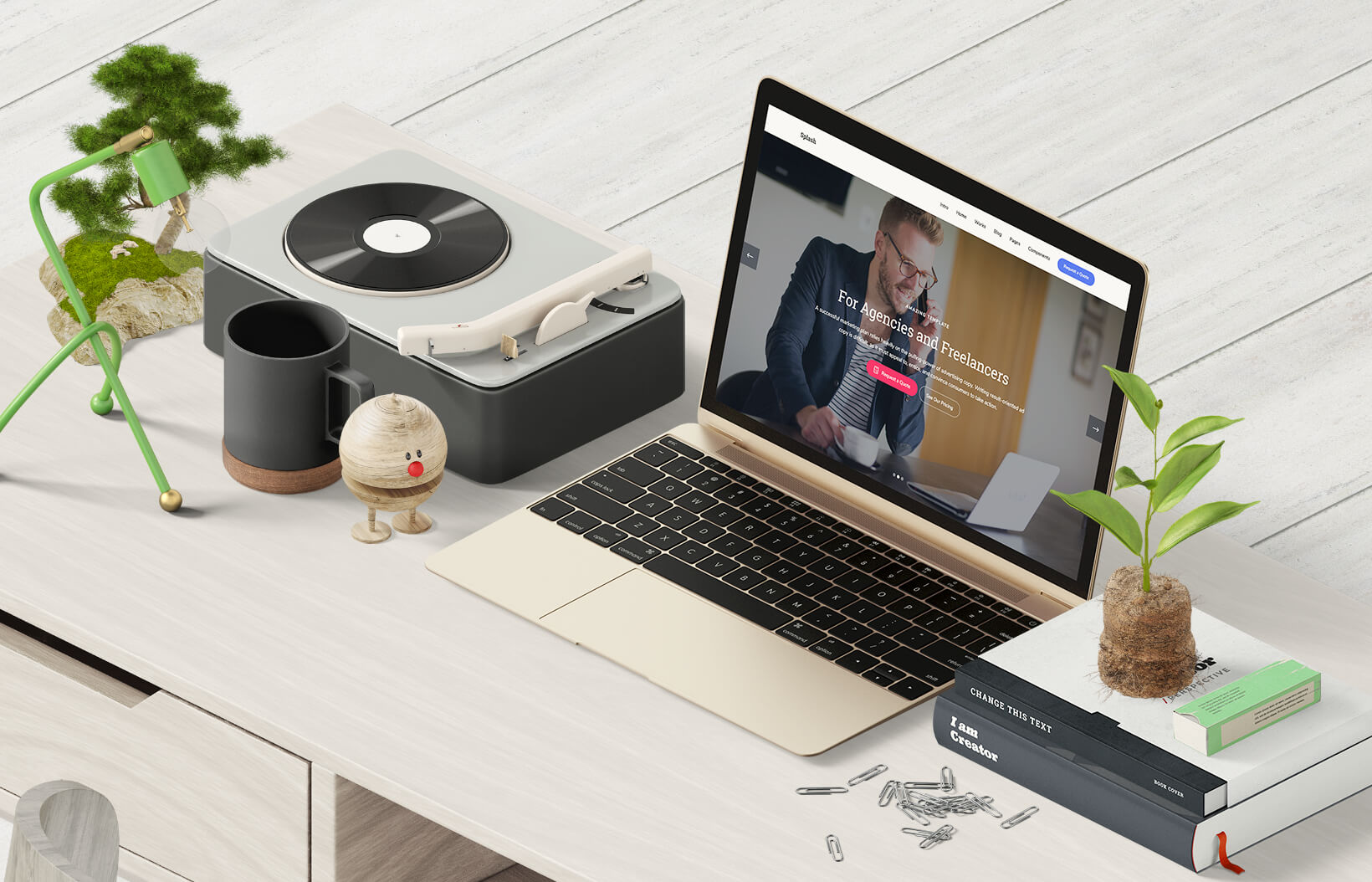 Splash - Creative HTML5 Responsive Website Template