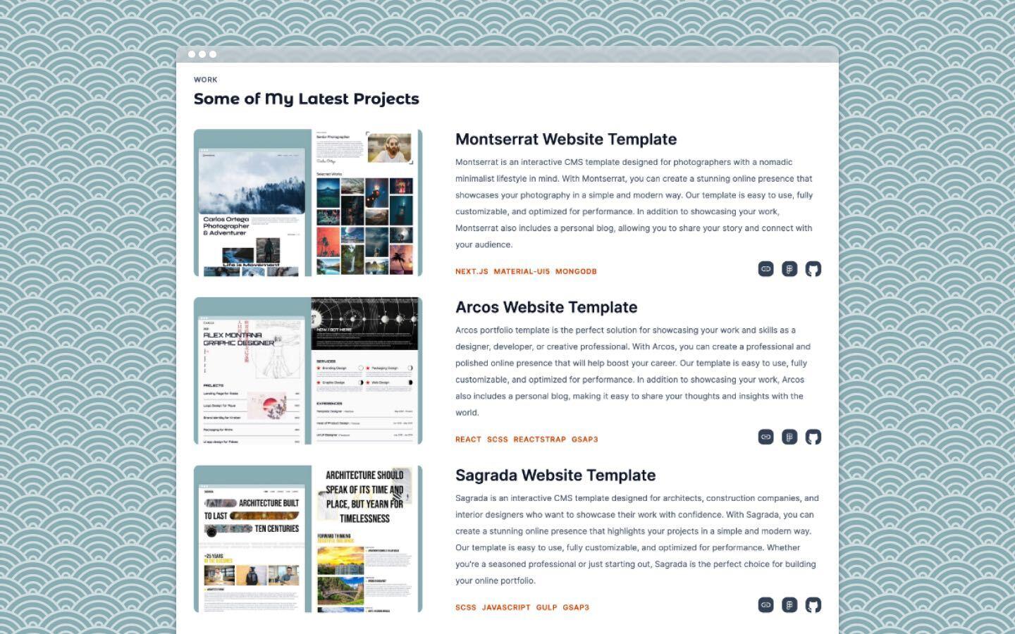 Monreal - Portfolio HTML5 Responsive Website Template
