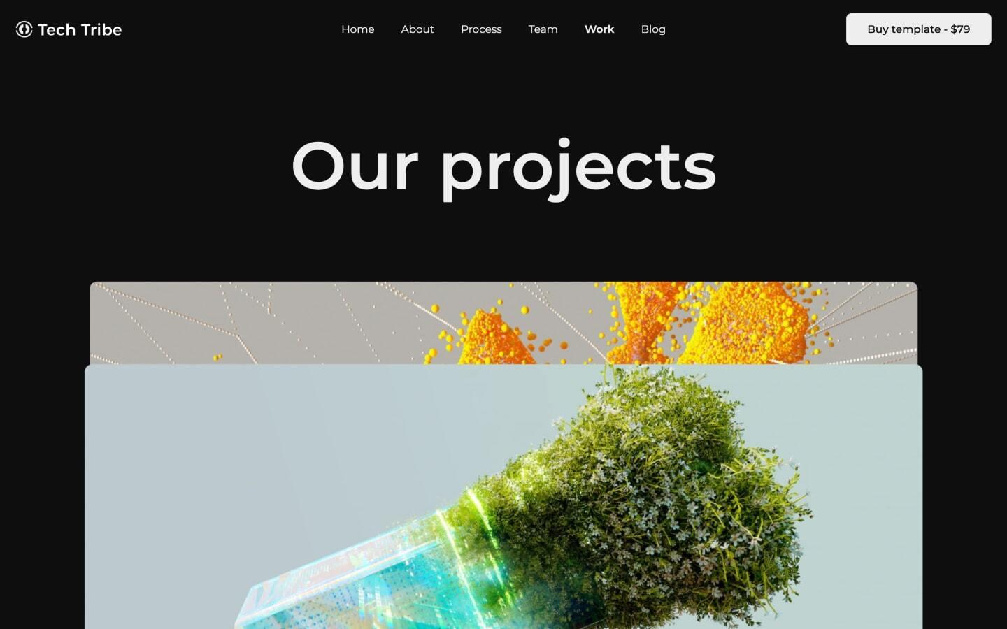 Tech Tribe - Agency HTML5 Responsive Website Template