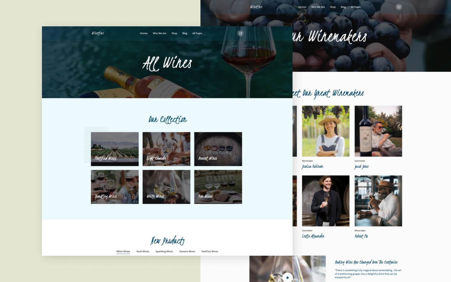 Winetime 128 - Winery HTML5 Responsive Website Template