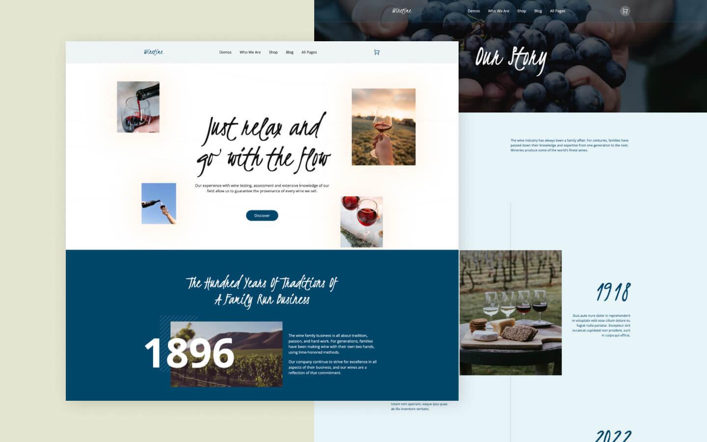 Winetime 128 - Winery HTML5 Responsive Website Template