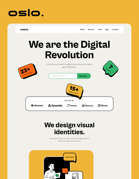 Oslo Agency HTML5 Responsive Website Template