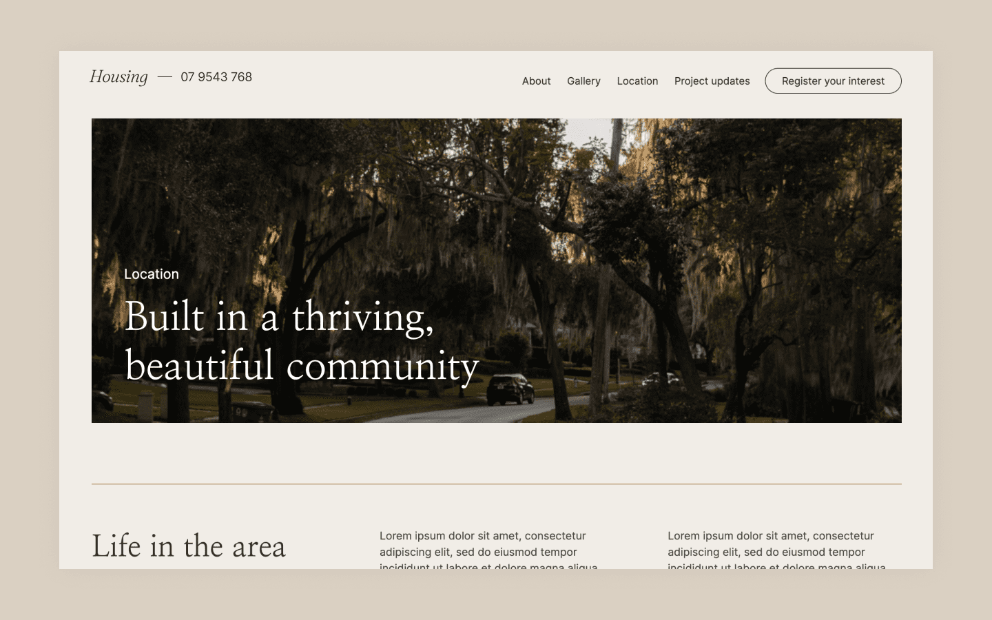 Housing - Real Estate HTML5 Responsive Website Template
