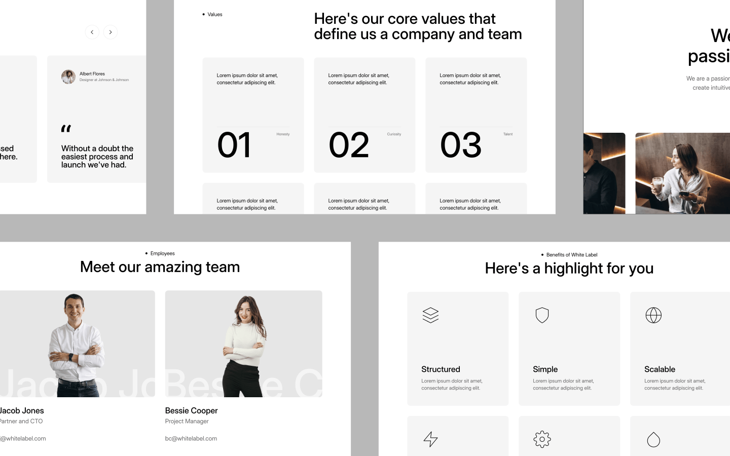 White Label - SaaS HTML5 Responsive Website Template