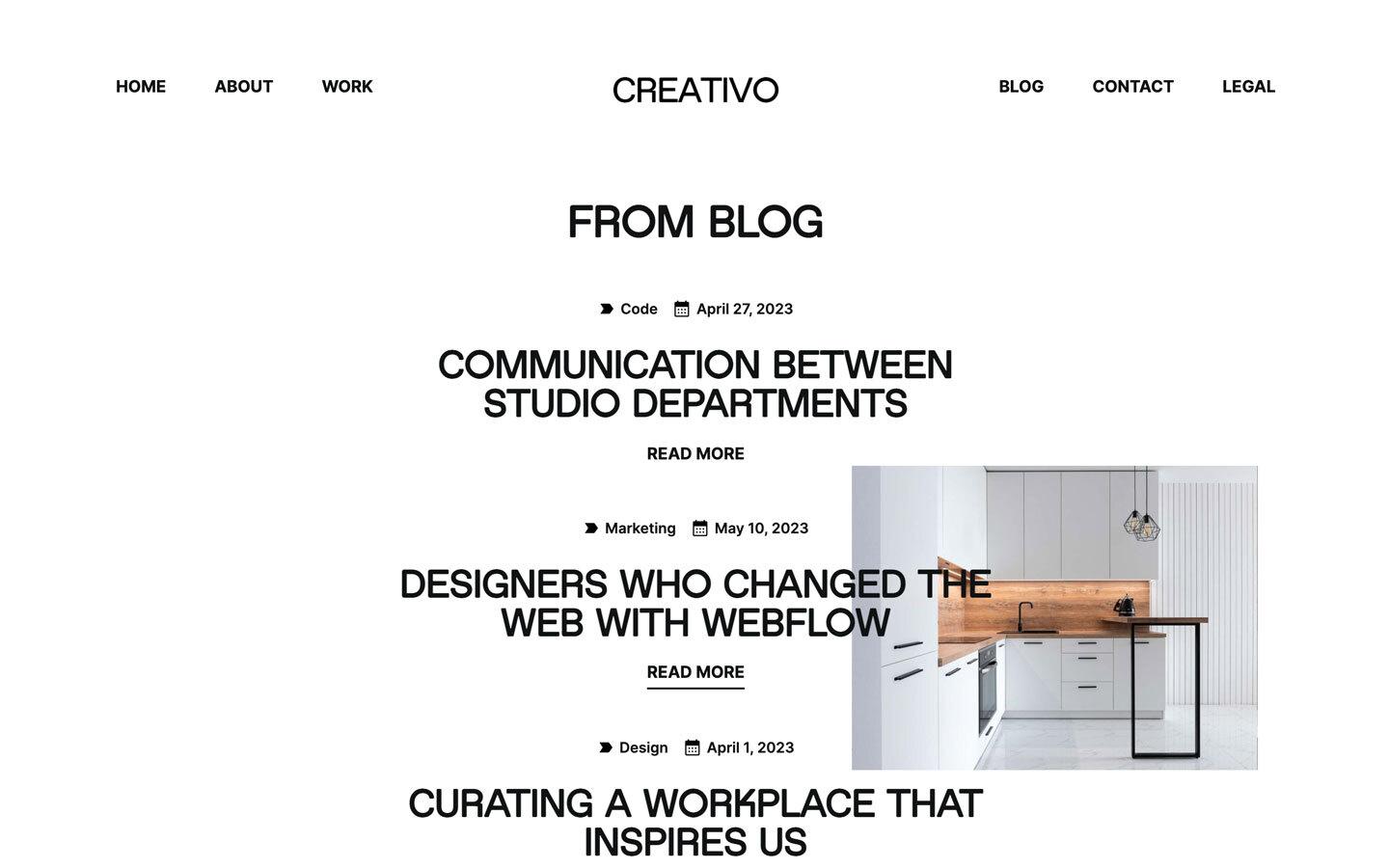 Creativo - Creative HTML5 Responsive Website Template