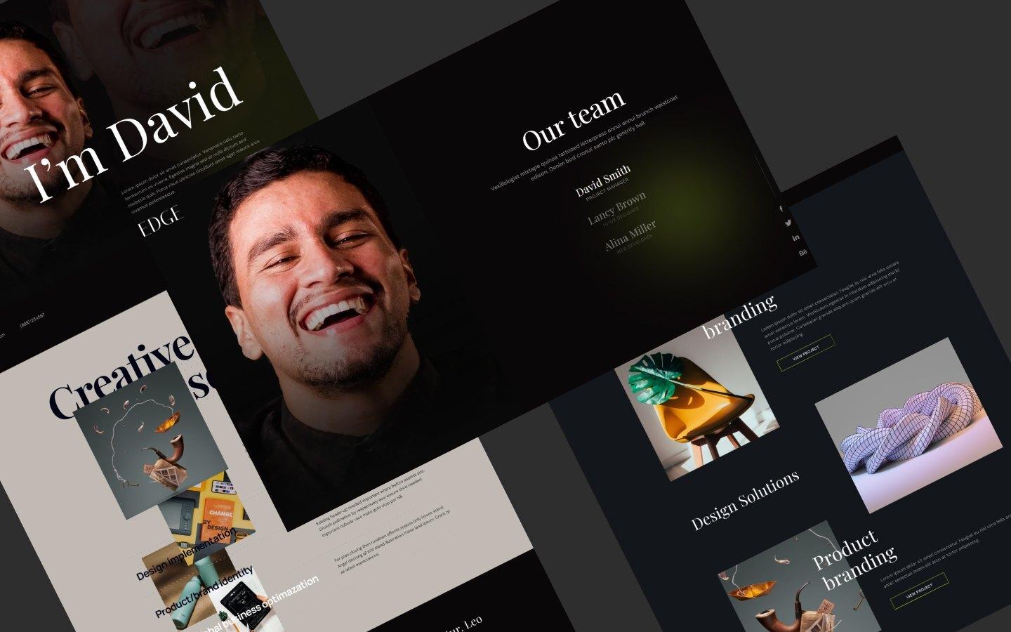 Edge - Creative HTML5 Responsive Website Template