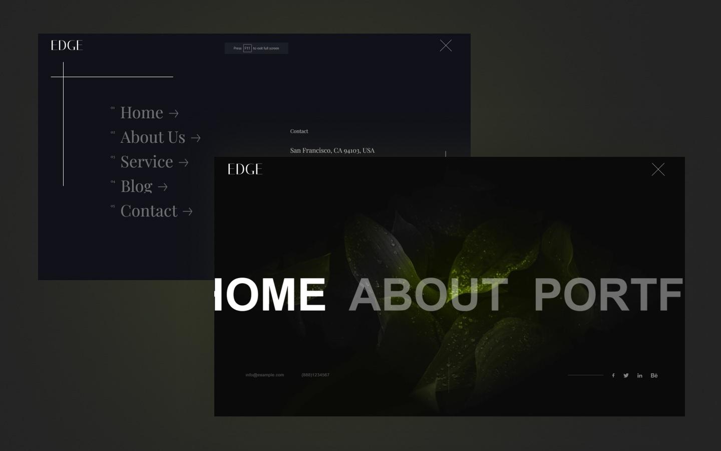 Edge - Creative HTML5 Responsive Website Template