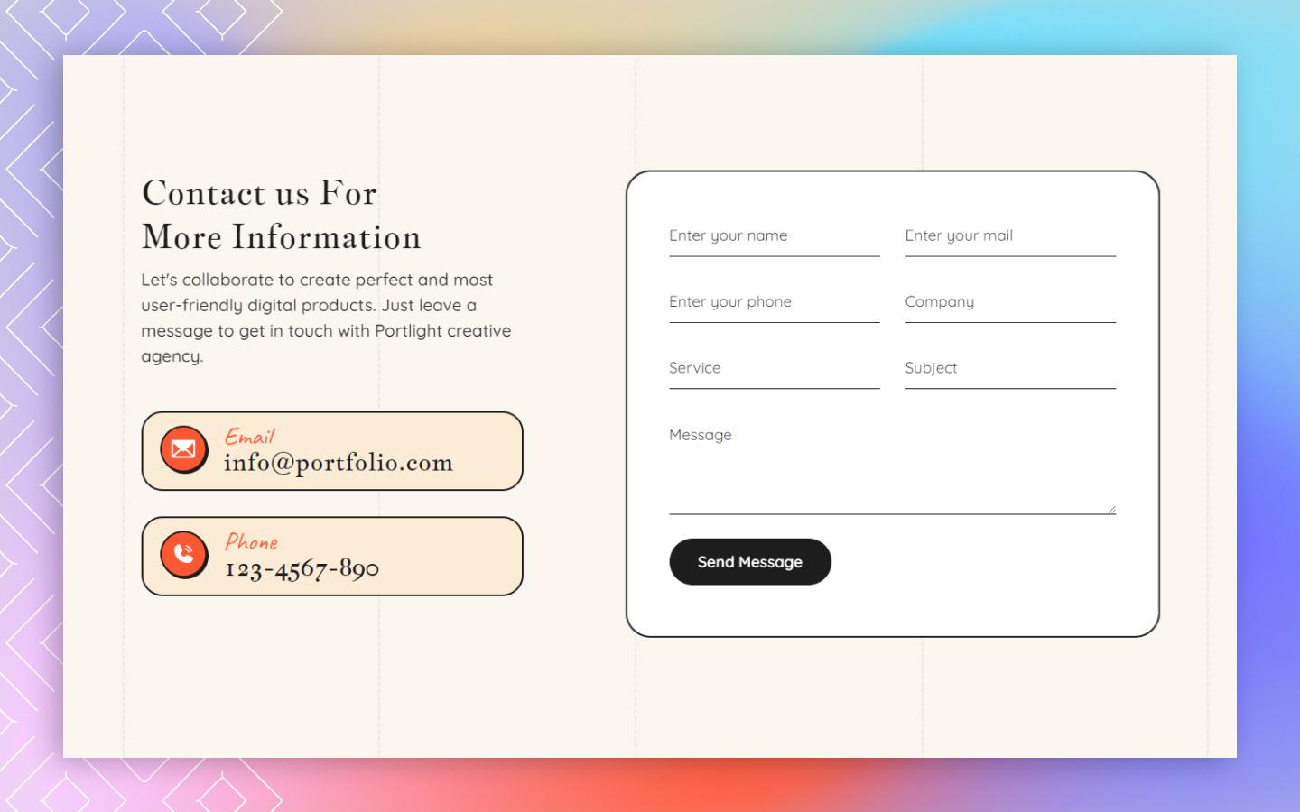 UniFolio - Portfolio HTML5 Responsive Website Template