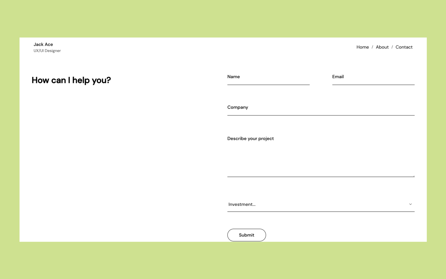 Orbit - Portfolio HTML5 Responsive Website Template