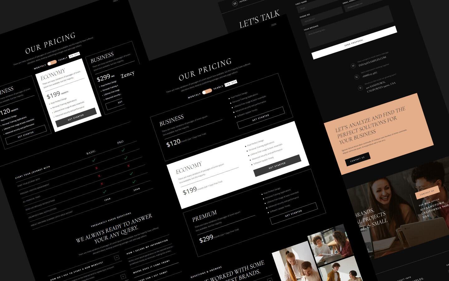 Zency - Creative HTML5 Responsive Website Template