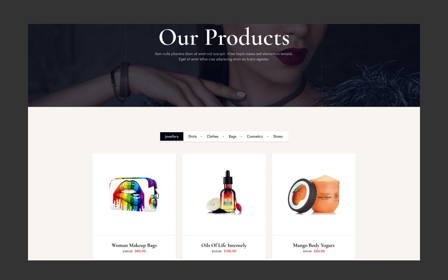 Mikios - Accessories HTML5 Responsive Website Template