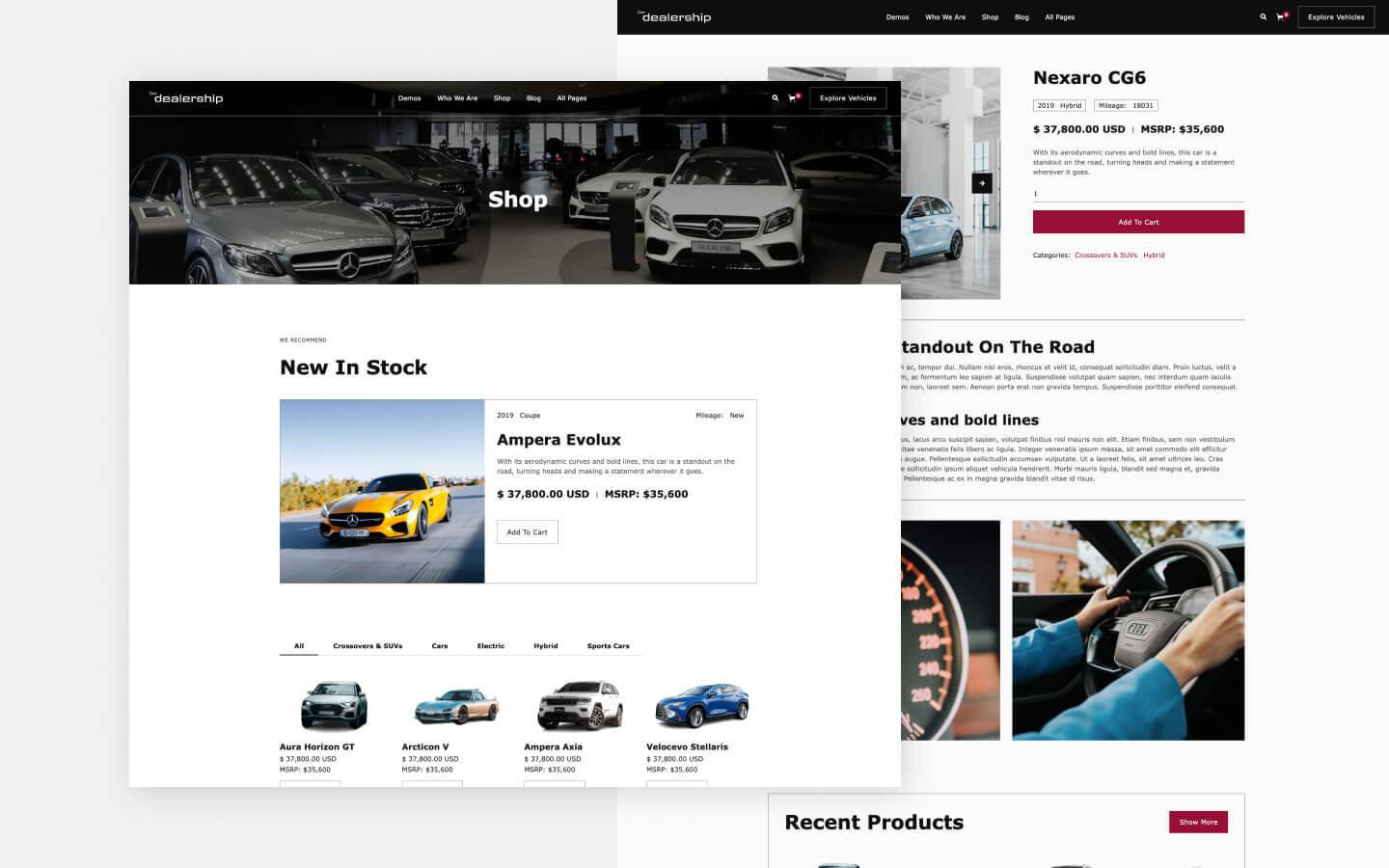 Car Dealership 128 - Cars HTML5 Responsive Website Template