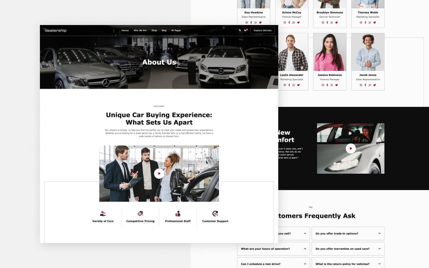 Car Dealership 128 - Cars HTML5 Responsive Website Template
