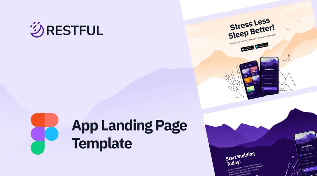 Restful - Landing page HTML5 Responsive Website Template