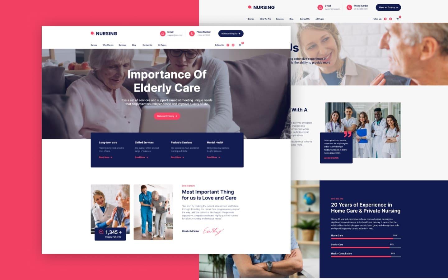 Nursing 128 - Health HTML5 Responsive Website Template