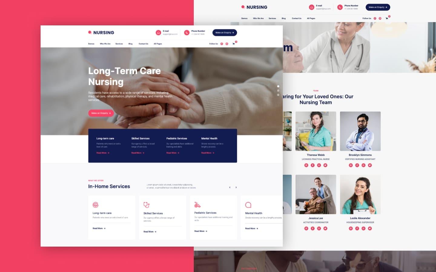 Nursing 128 - Health HTML5 Responsive Website Template