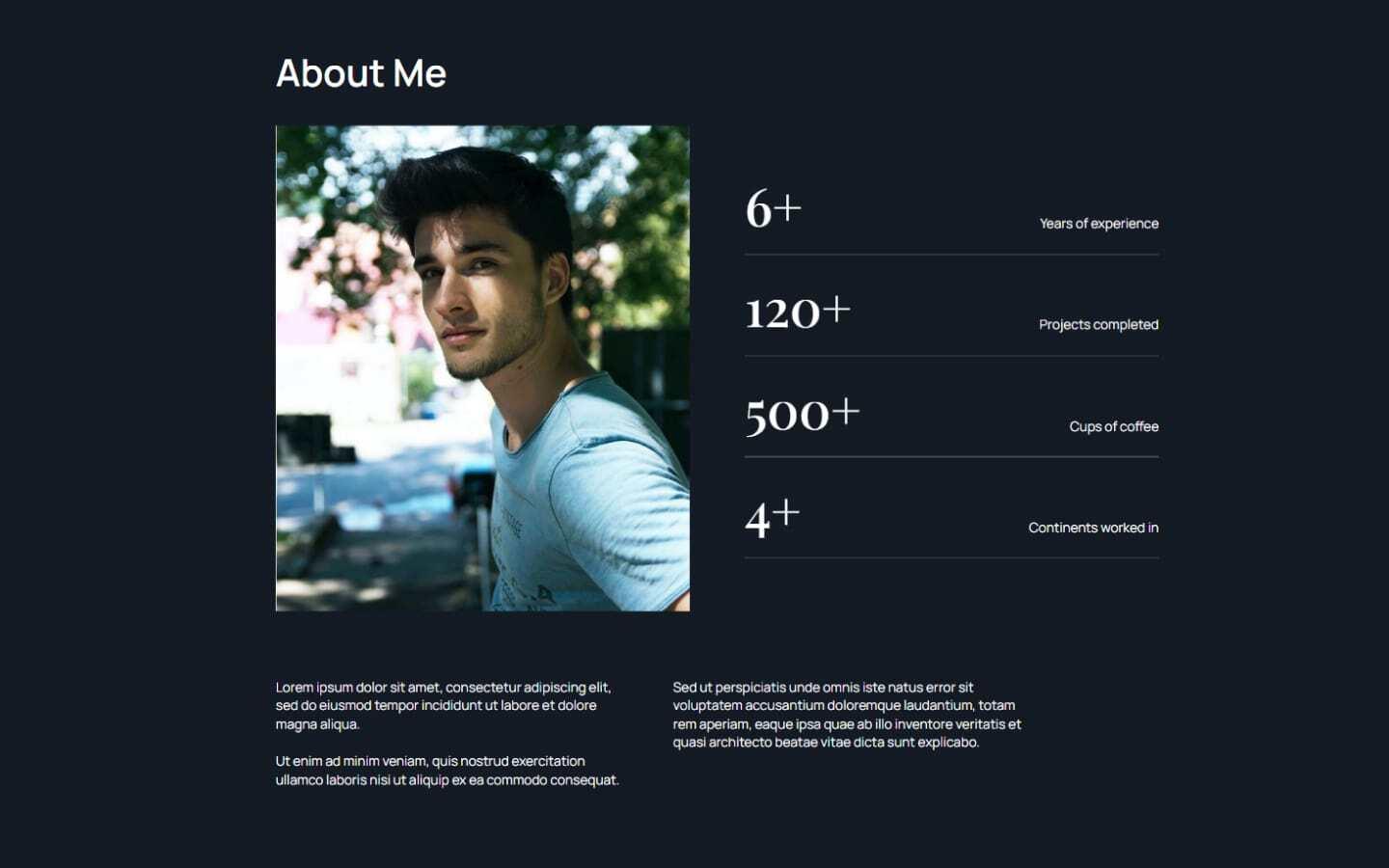 Simon - Portfolio HTML5 Responsive Website Template