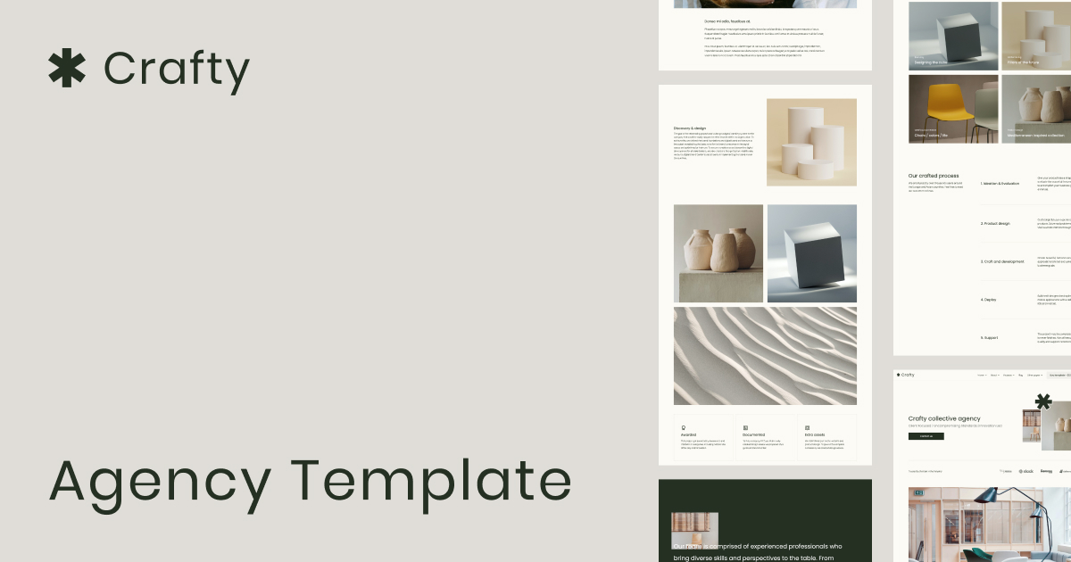 Crafty Collective - Agency HTML5 Responsive Website Template