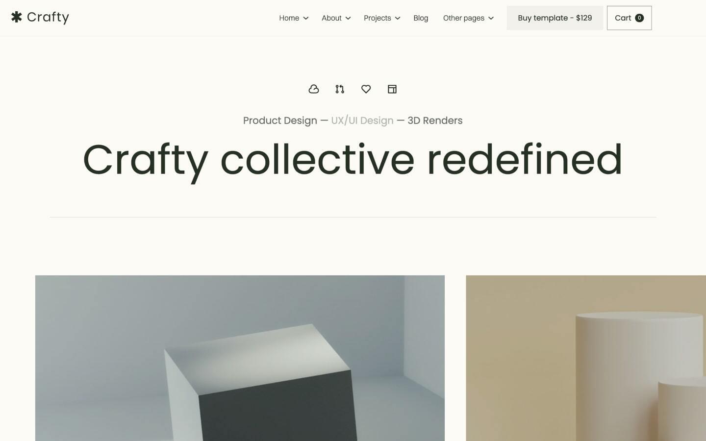 Crafty Collective - Agency HTML5 Responsive Website Template