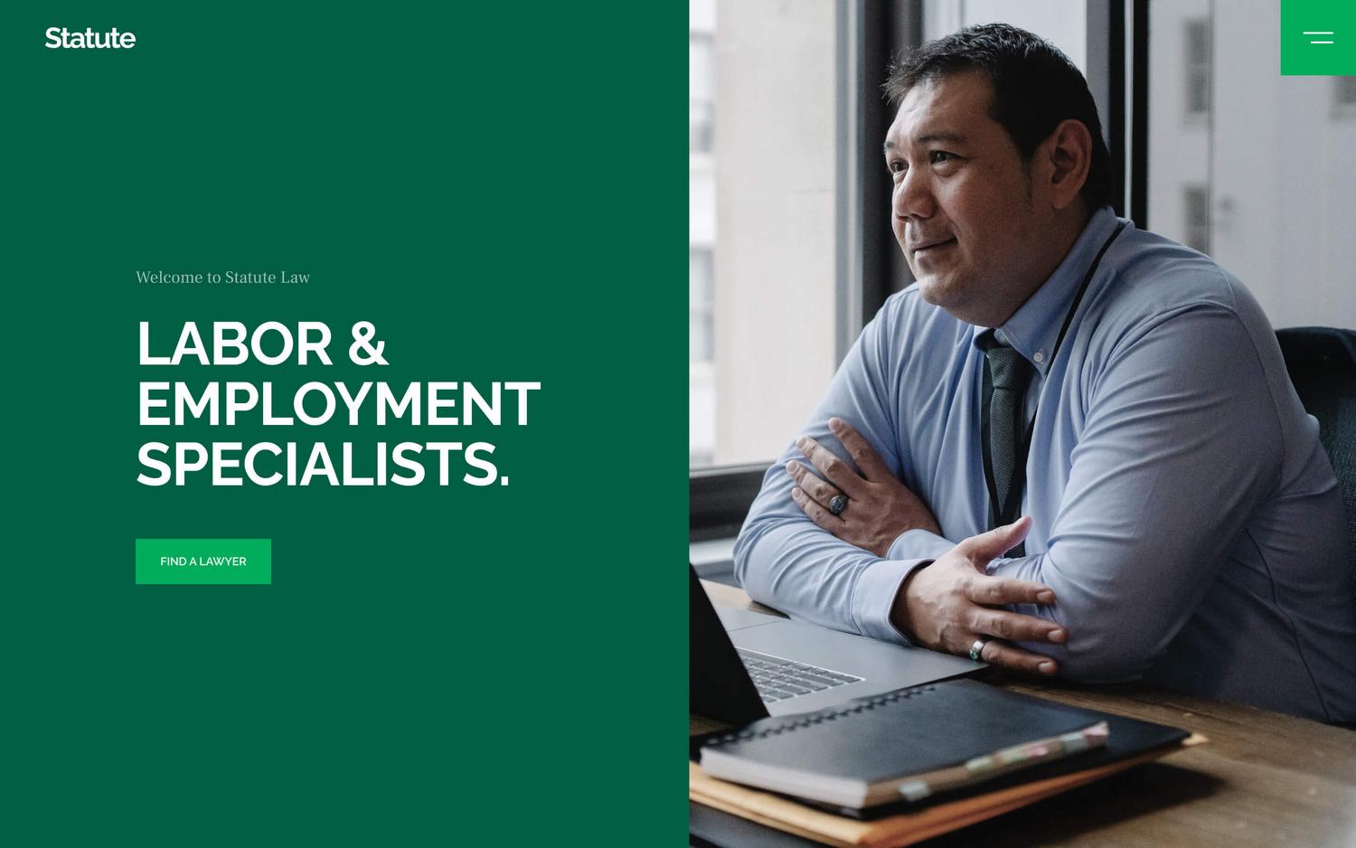 Statute - Law Firm HTML5 Responsive Website Template