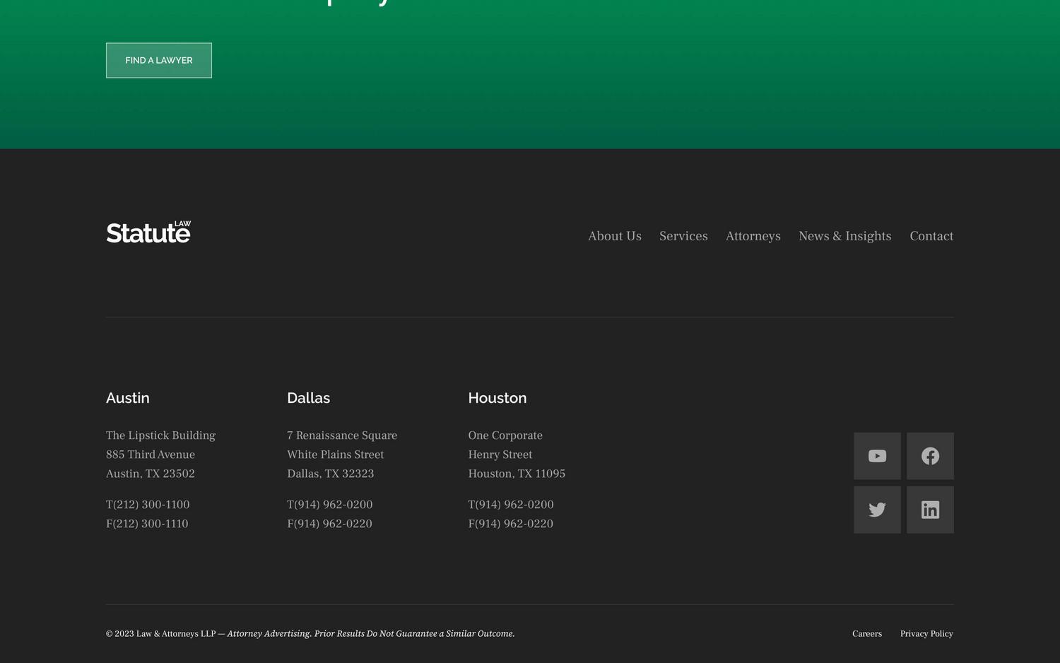 Statute - Law Firm HTML5 Responsive Website Template