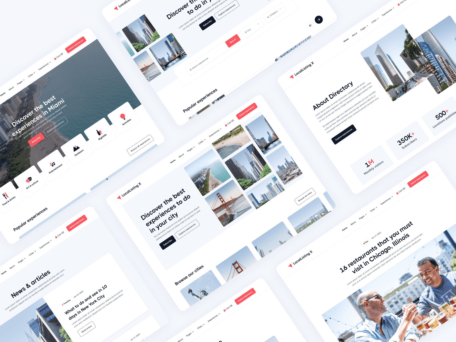 LocalListing X - Directory HTML5 Responsive Website Template