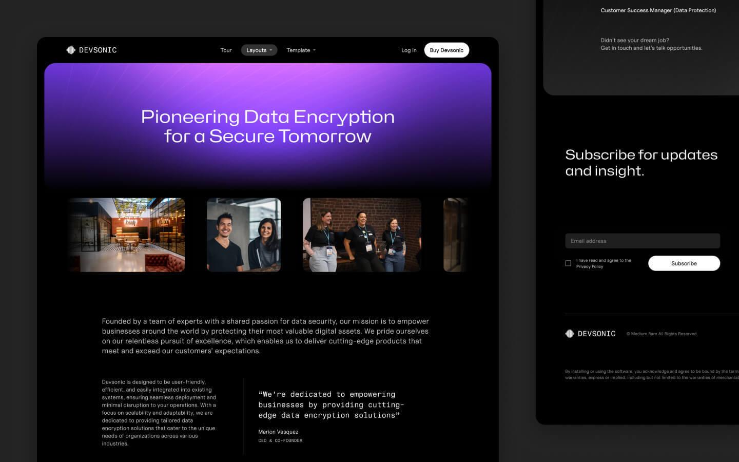 Devsonic - SaaS HTML5 Responsive Website Template