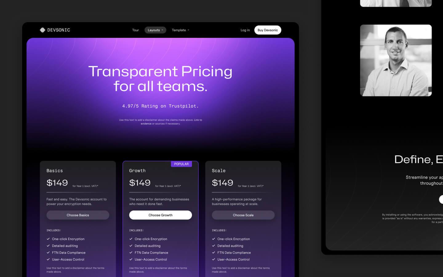 Devsonic - SaaS HTML5 Responsive Website Template