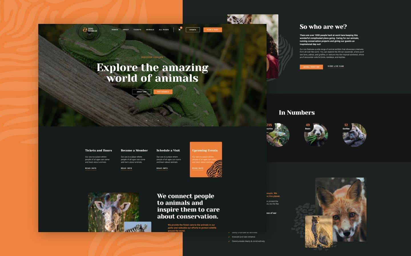 Zoo 128 - Pets HTML5 Responsive Website Template