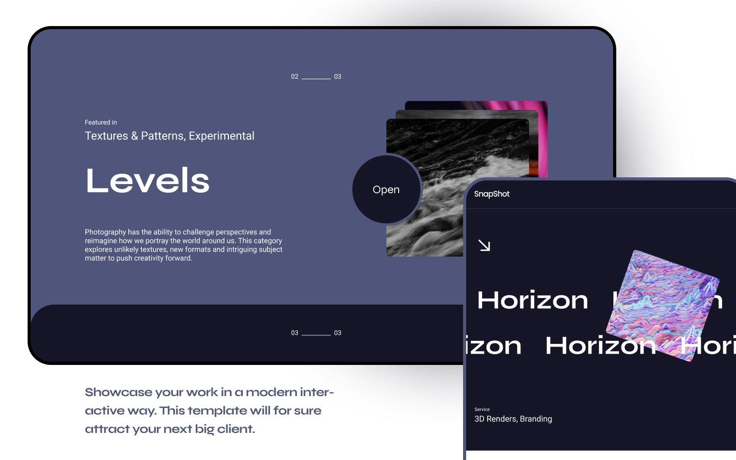 Indigo - Portfolio HTML5 Responsive Website Template
