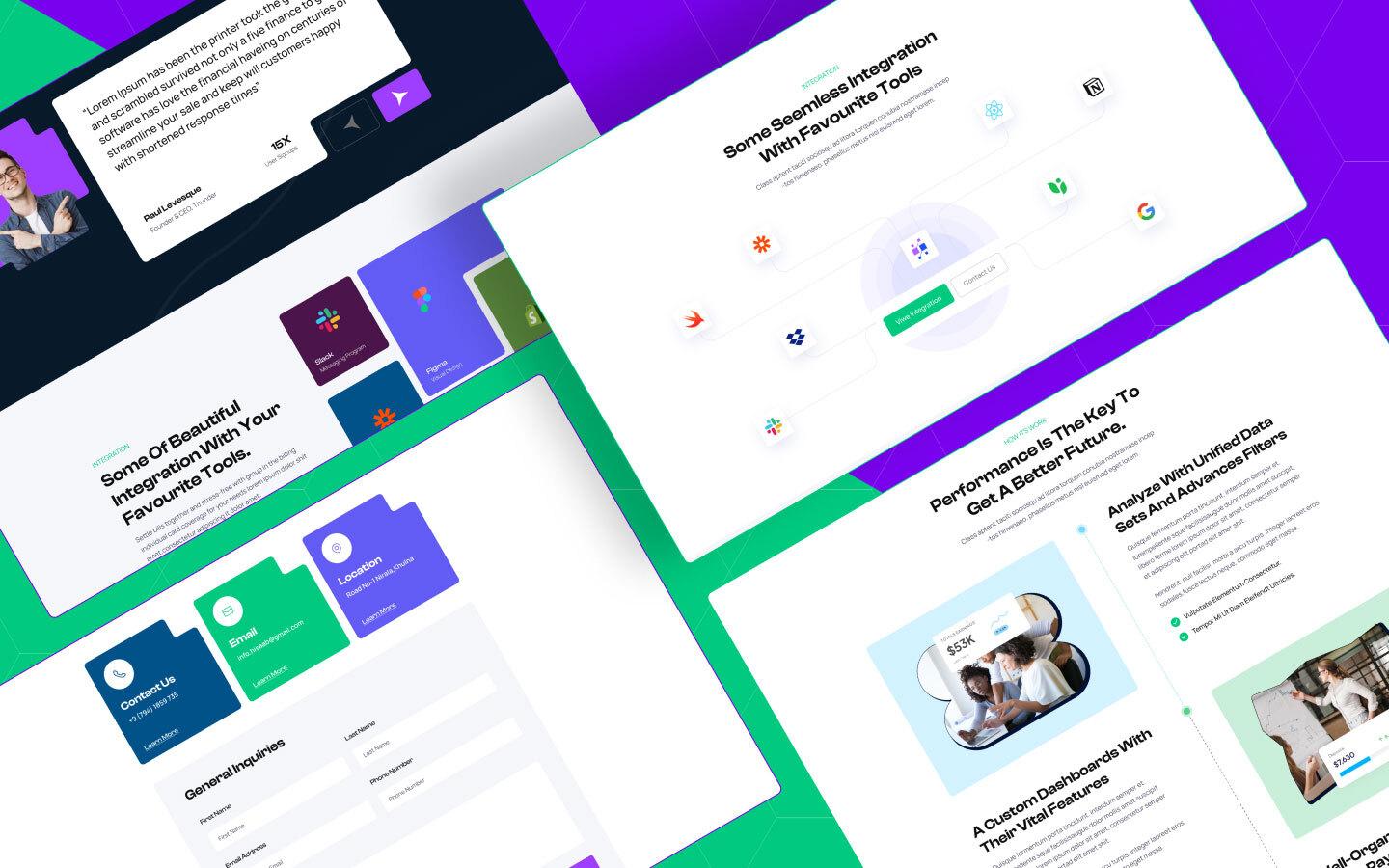 Hisaab - SaaS HTML5 Responsive Website Template