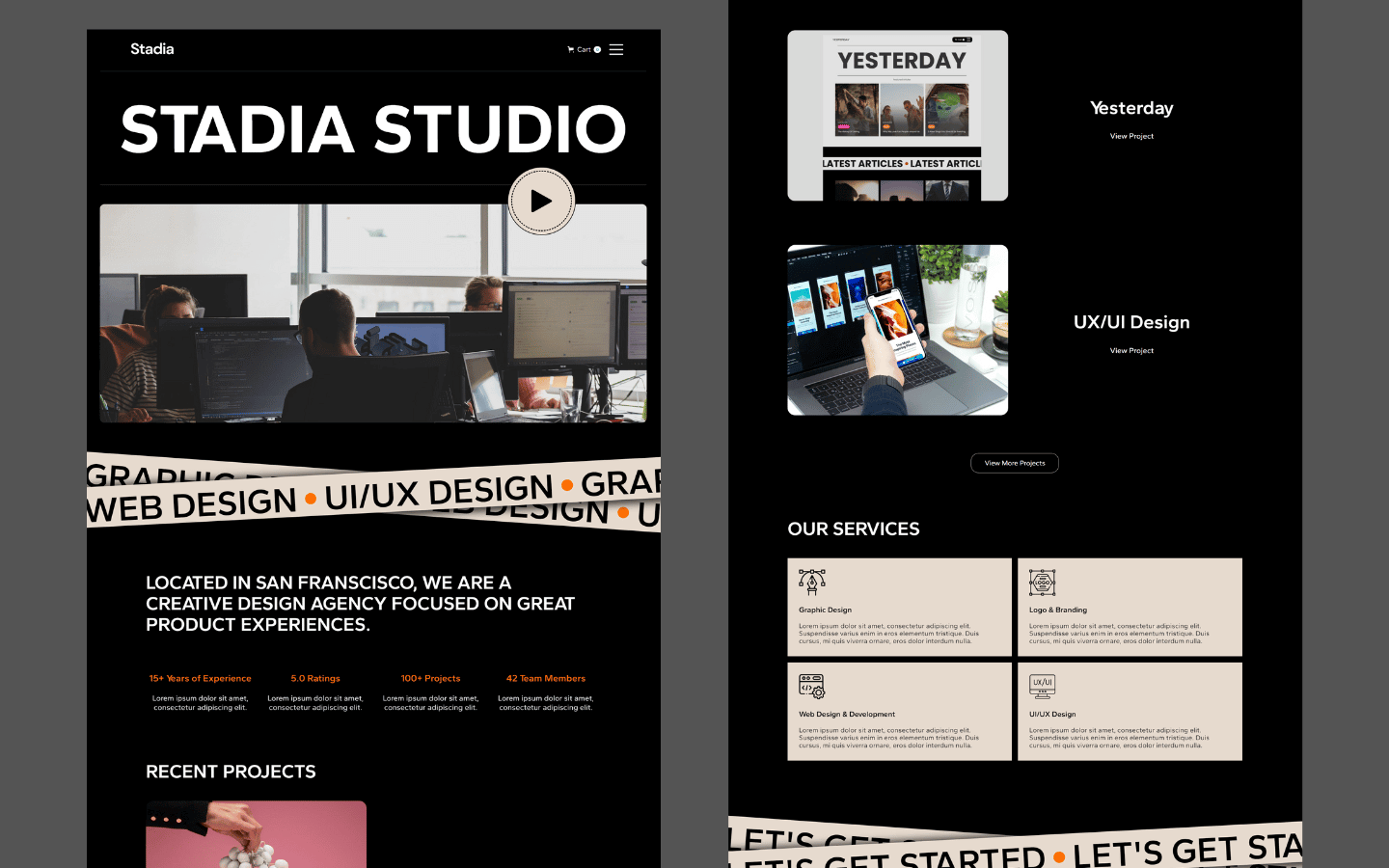 Stadia Studio - Agency HTML5 Responsive Website Template