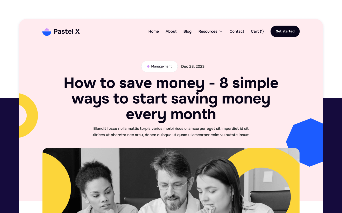 Pastel X - Startup HTML5 Responsive Website Template