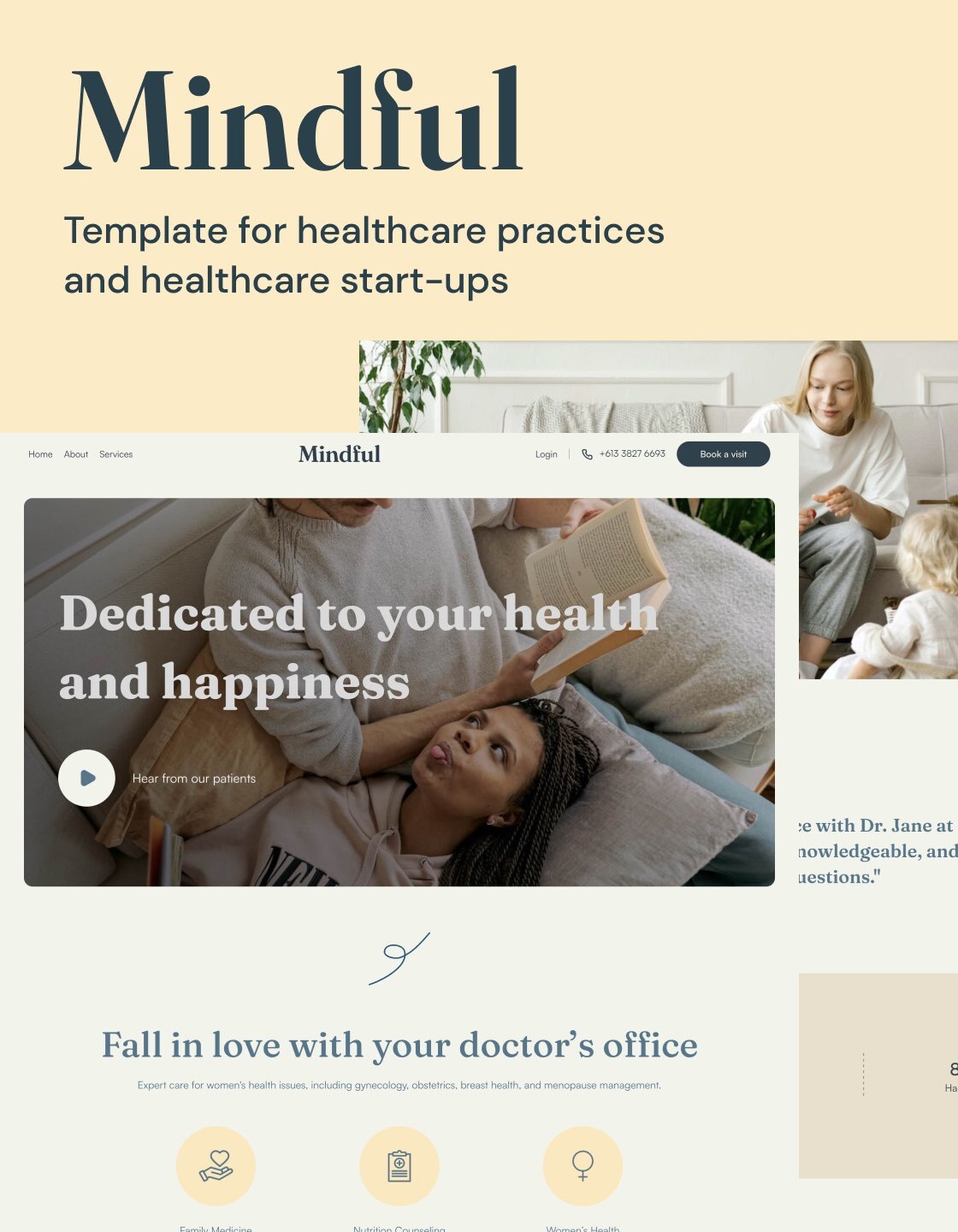 Mindful - Doctor HTML5 Responsive Website Template