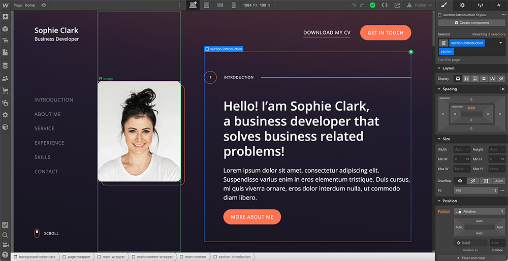 SimpleResume - Personal HTML5 Responsive Website Template