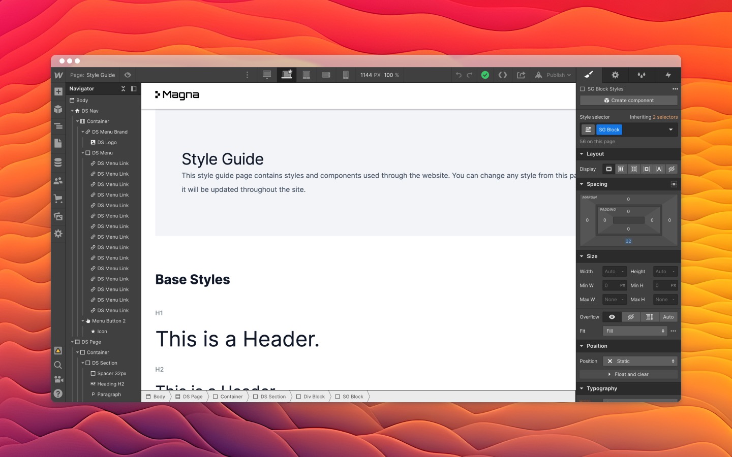 Magna - Architecture HTML5 Responsive Website Template