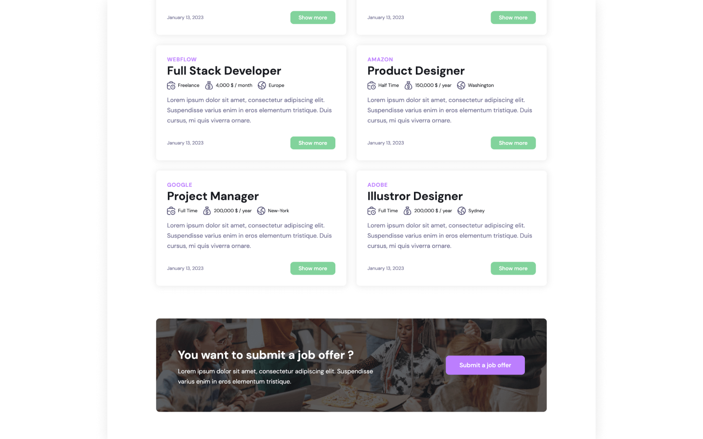 We Recruit - Job Portal HTML5 Responsive Website Template