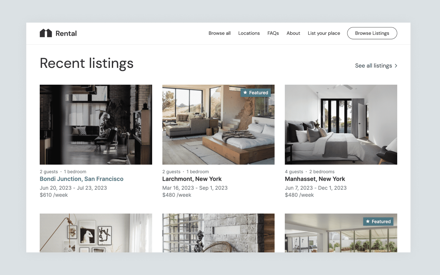 Renting - Real Estate HTML5 Responsive Website Template