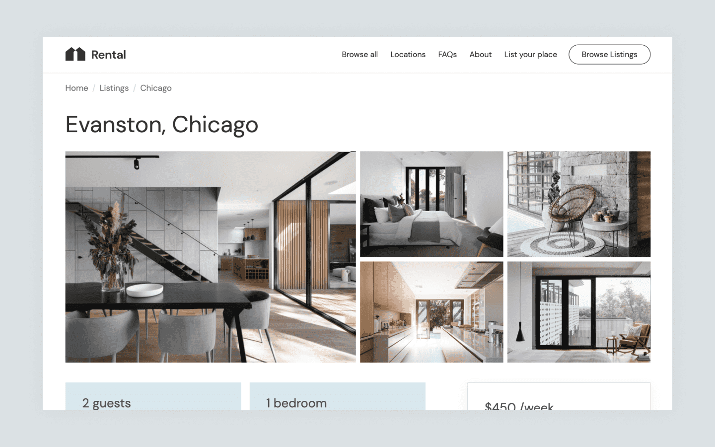 Renting - Real Estate HTML5 Responsive Website Template