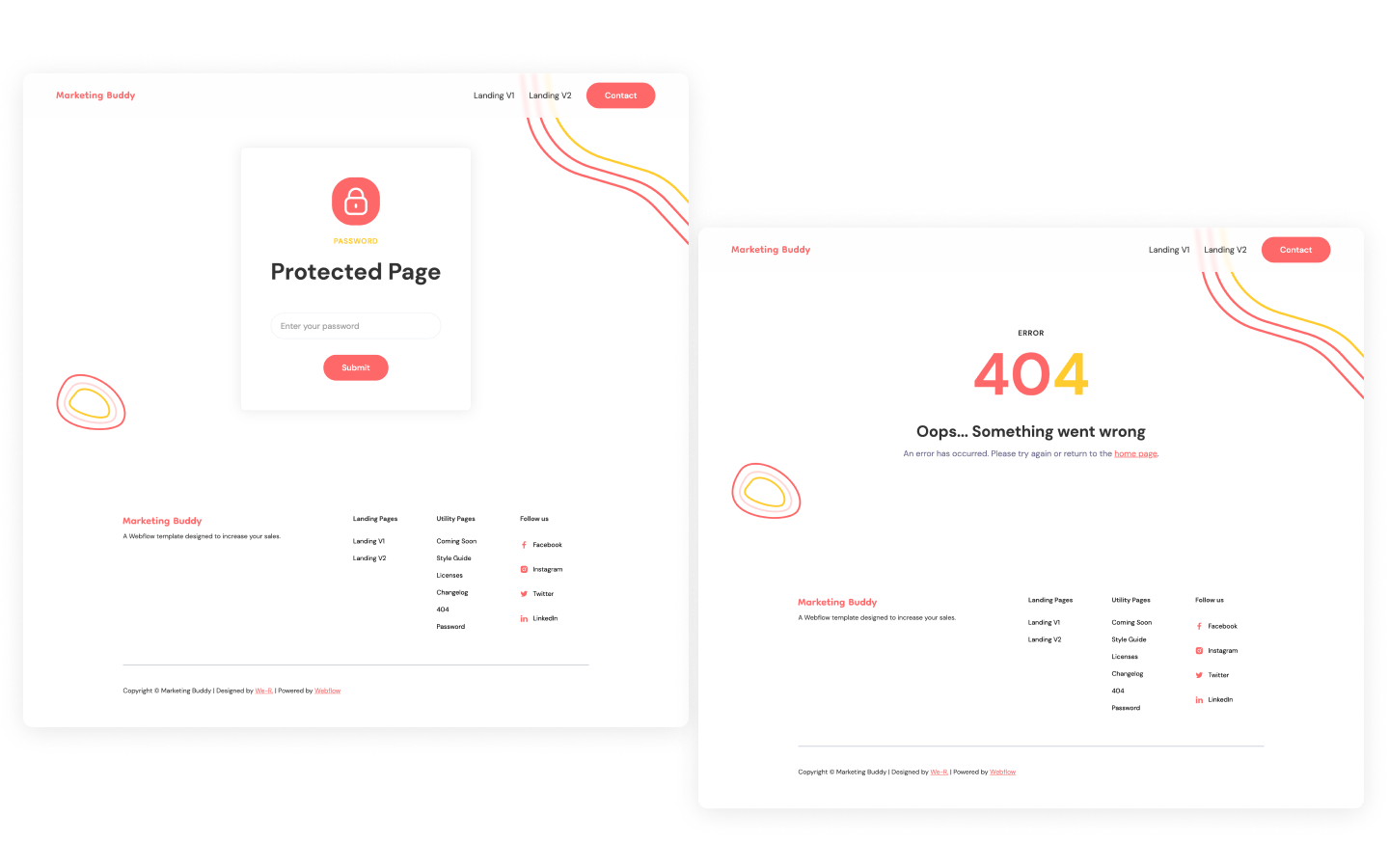 Market' Buddy - Landing page HTML5 Responsive Website Template
