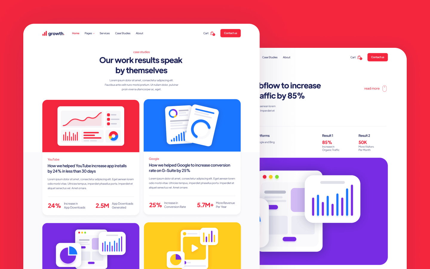 Growth - Marketing HTML5 Responsive Website Template