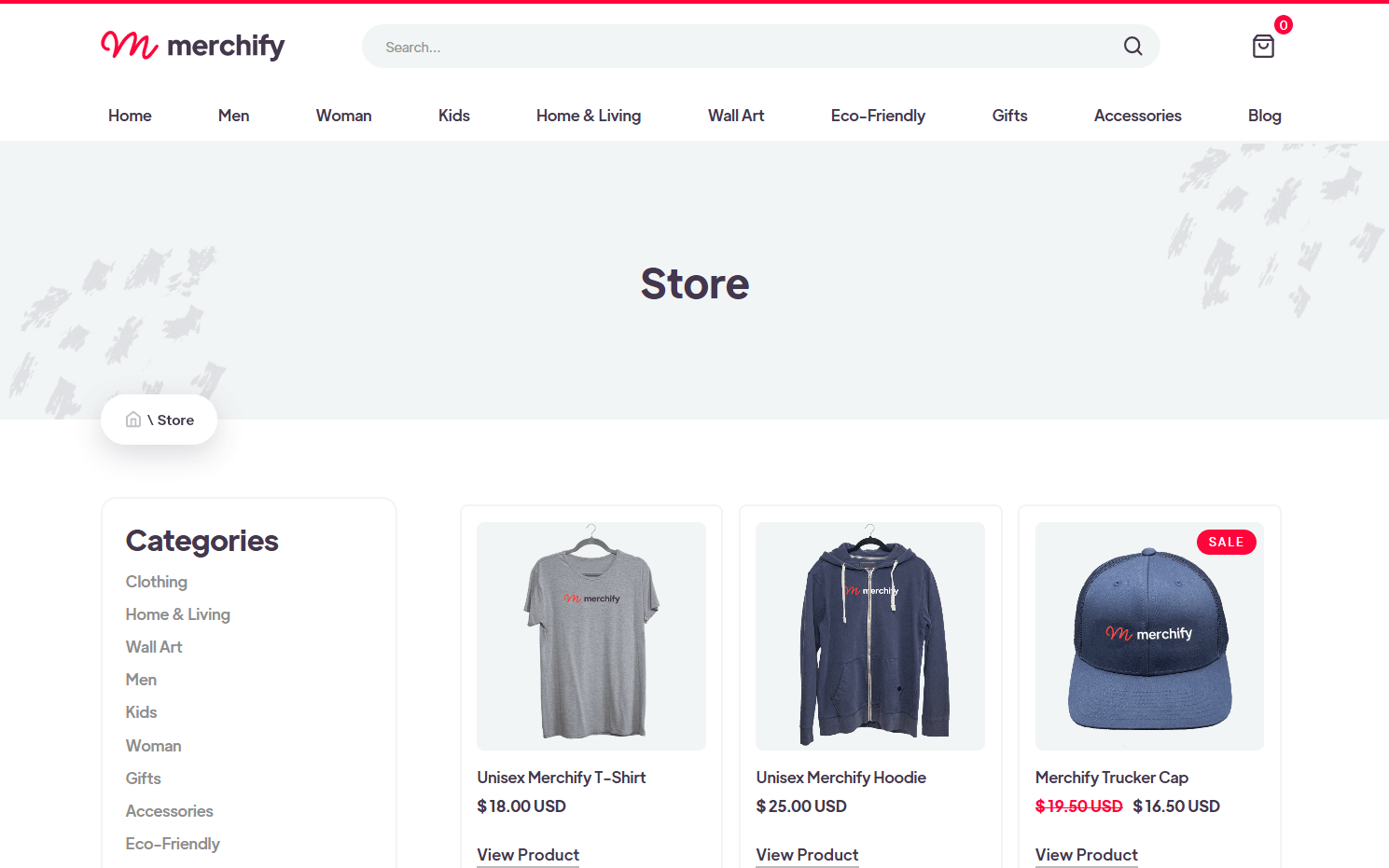 Merchify - Retail HTML5 Responsive Website Template