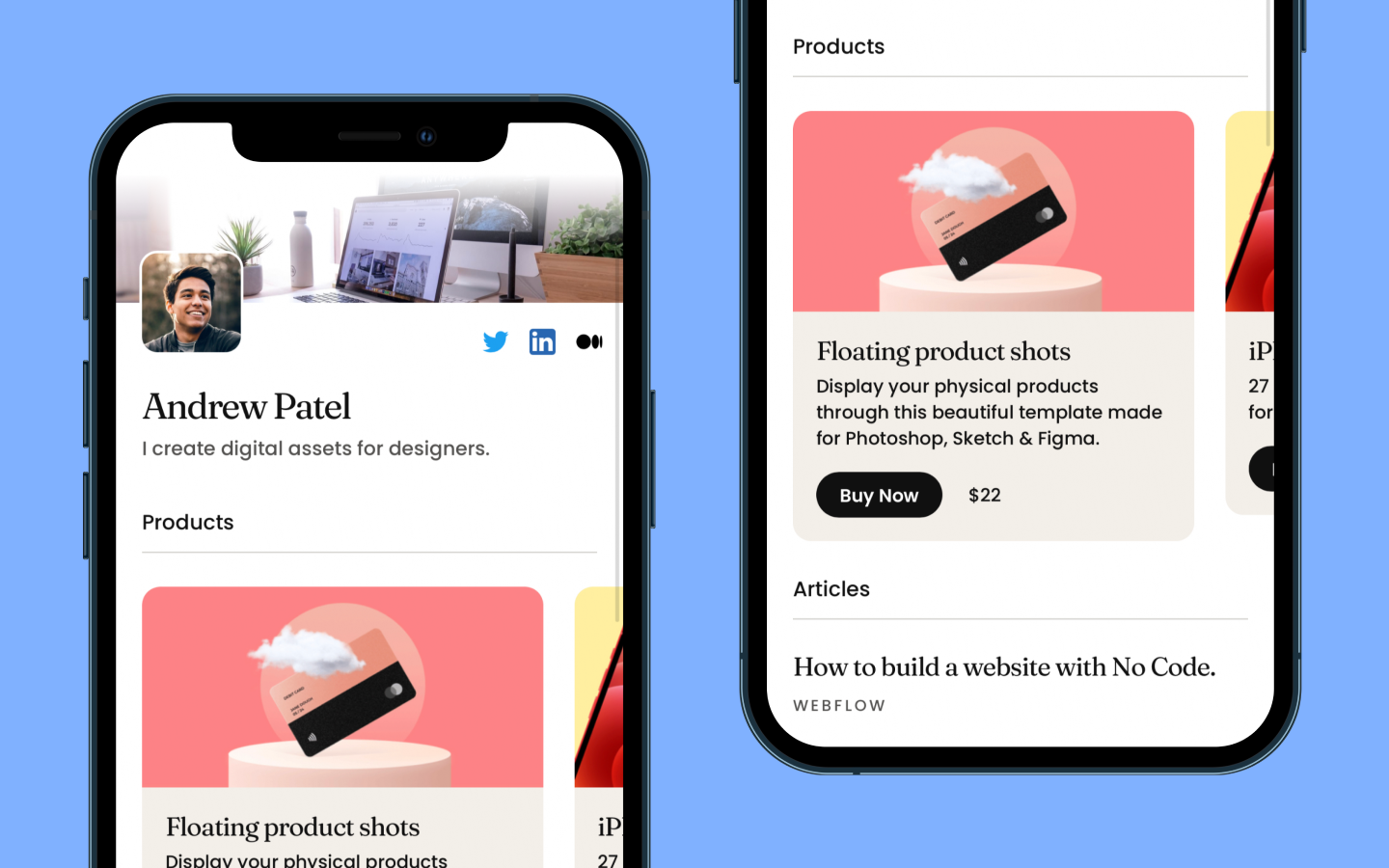 Links - App HTML5 Responsive Website Template