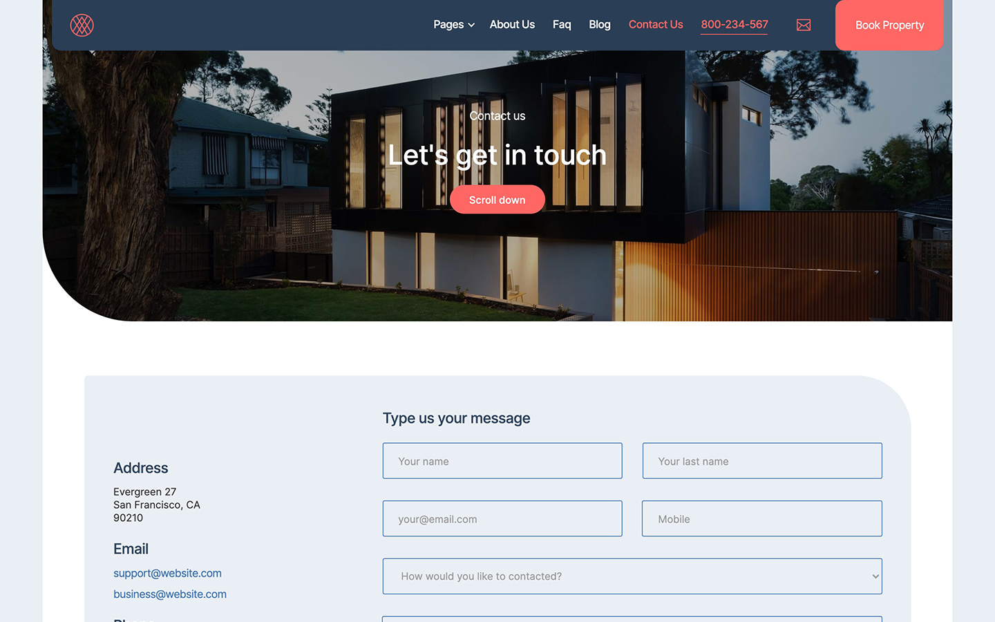 MyRental - Real Estate HTML5 Responsive Website Template