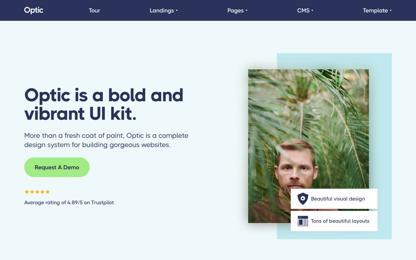 Optic - Startup HTML5 Responsive Website Template
