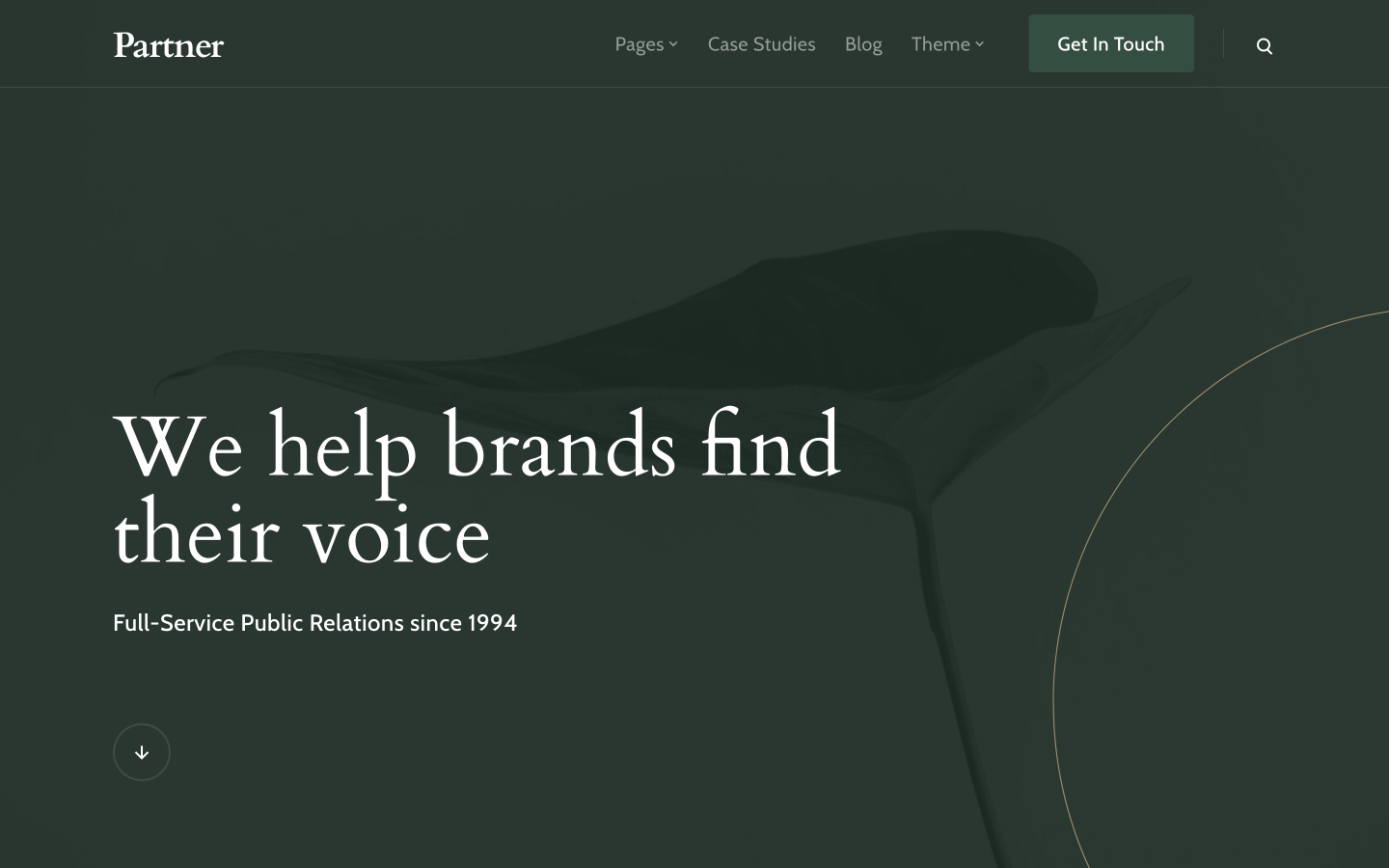 Partner - Consulting HTML5 Responsive Website Template