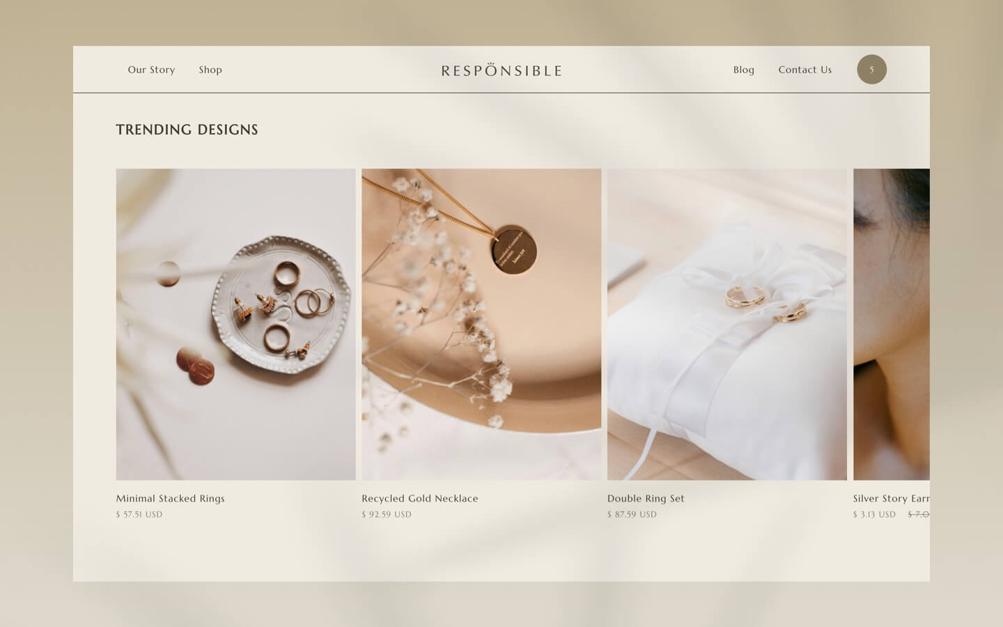 Responsible - Jewelry HTML5 Responsive Website Template
