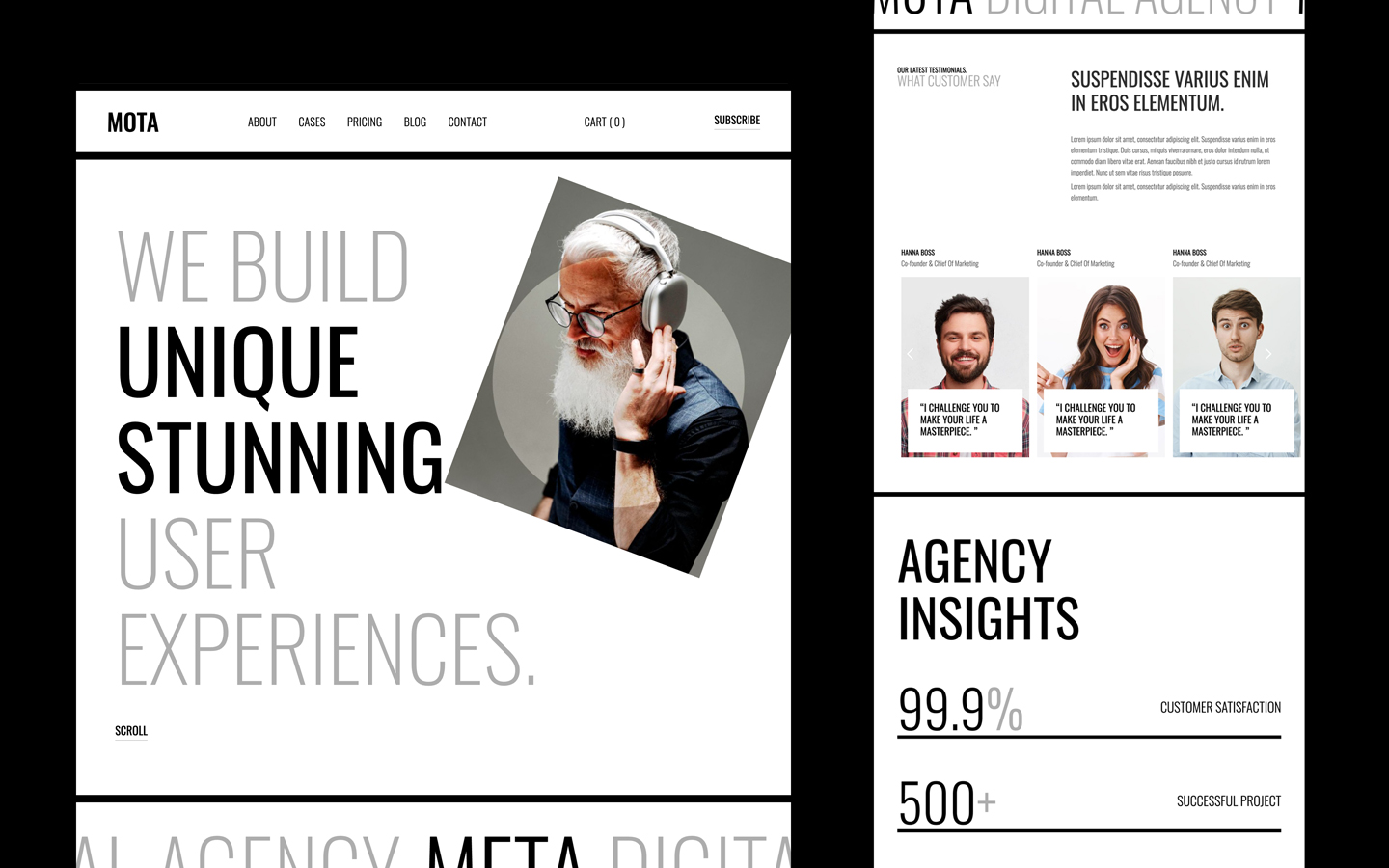 Mota - Agency HTML5 Responsive Website Template