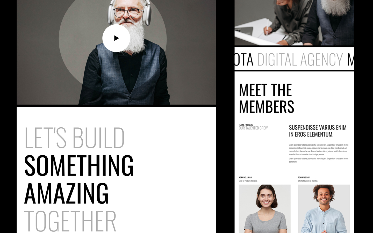 Mota - Agency HTML5 Responsive Website Template