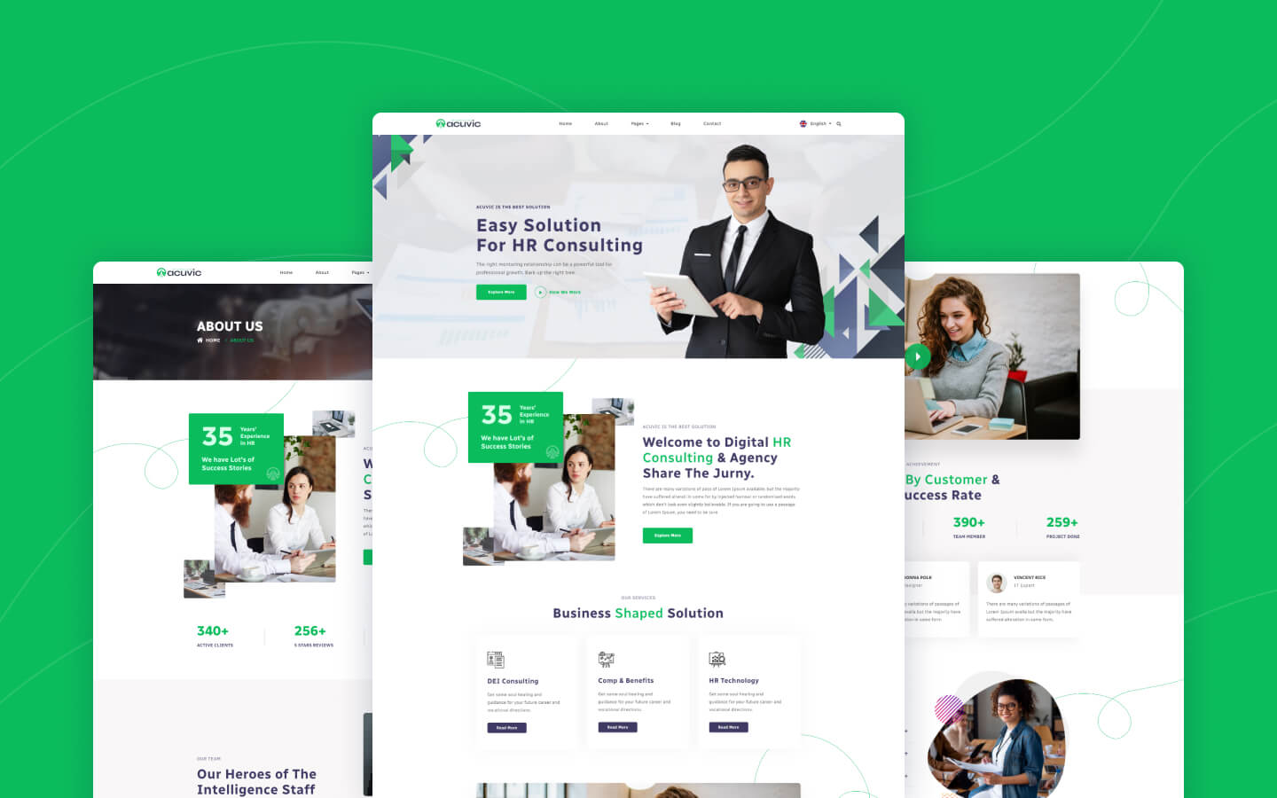 Acuvic - Consulting HTML5 Responsive Website Template